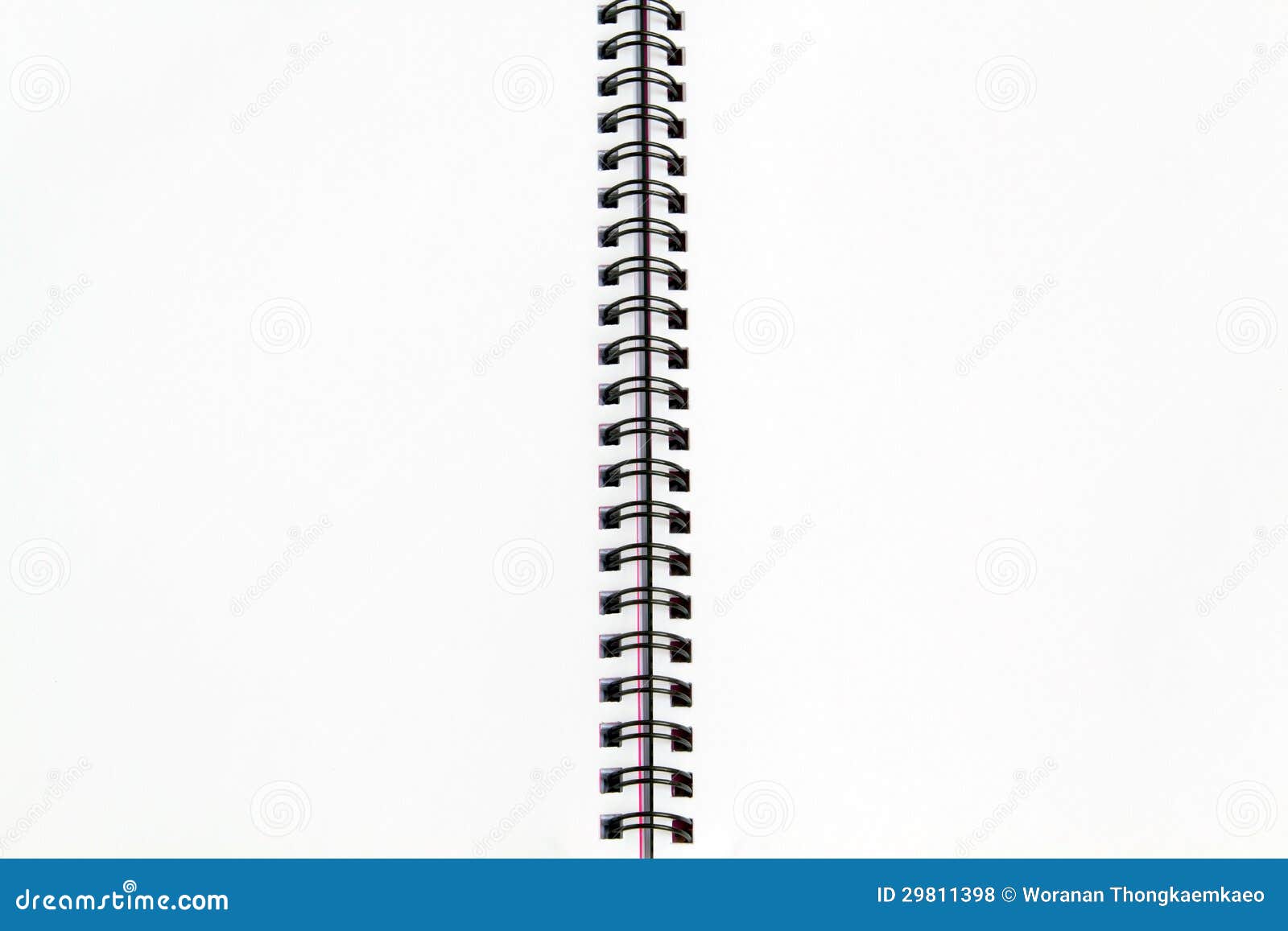 White Paper Notebook Inside Stock Photo - Image of memo, office: 29811398