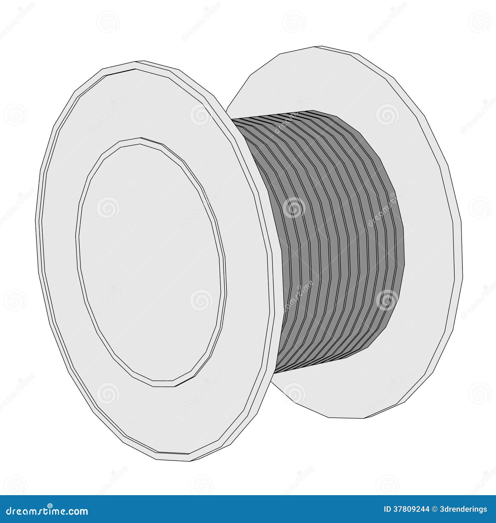 Image Of Wire Spool Stock Images - Image: 37809244