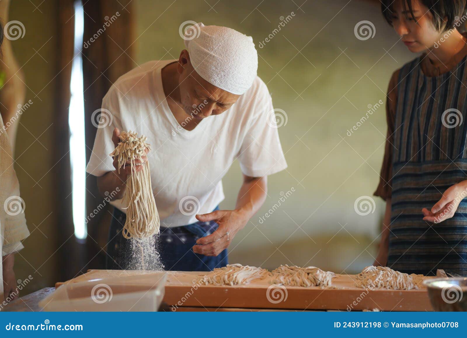 Soba making experience stock photo. Image of making - 243912198