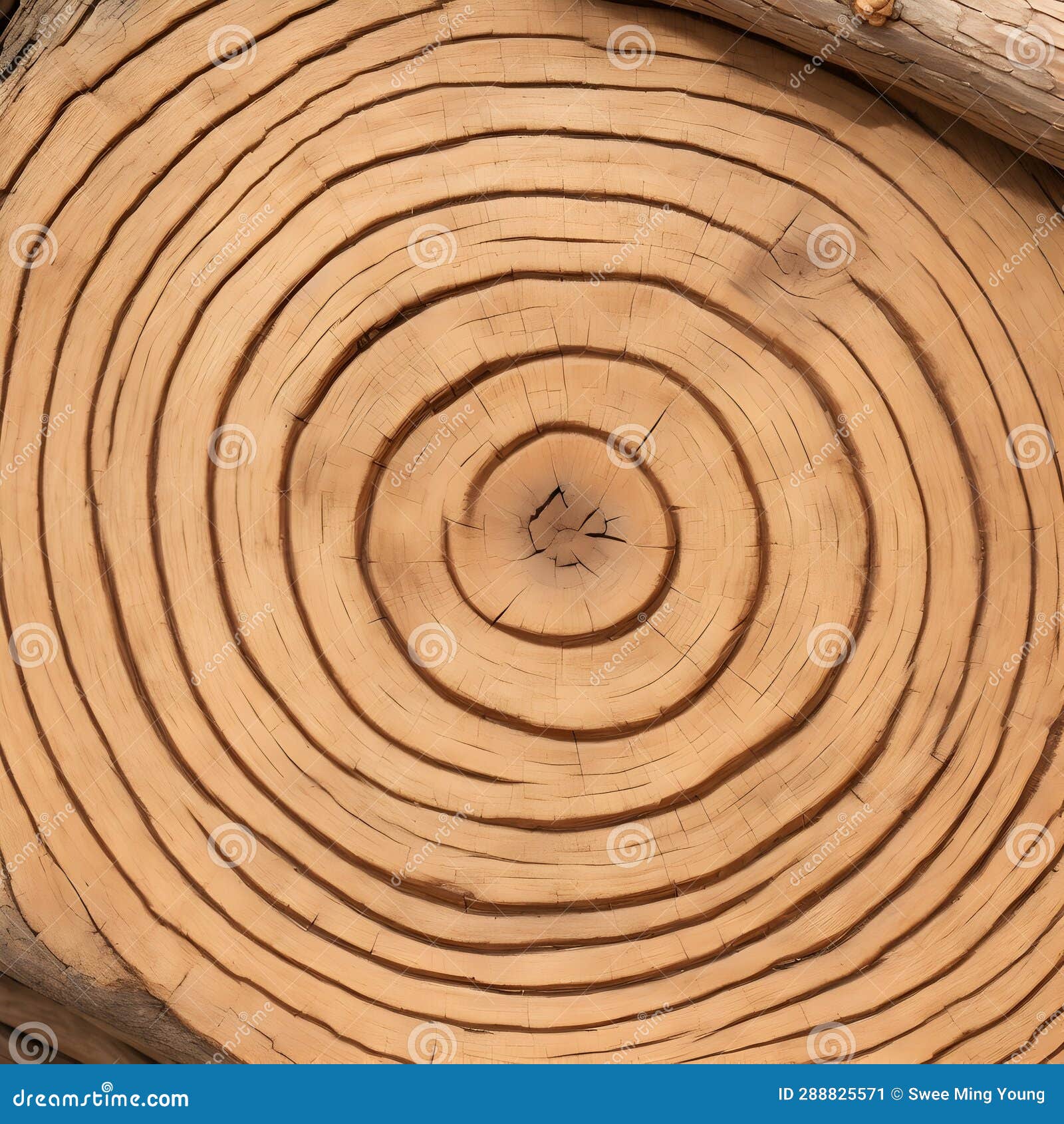 Image of the Wood Log Ring Texture and Pattern. Stock Illustration ...
