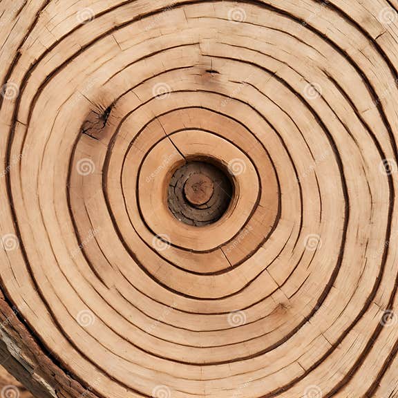 Image of the Wood Log Ring Texture and Pattern. Stock Illustration ...