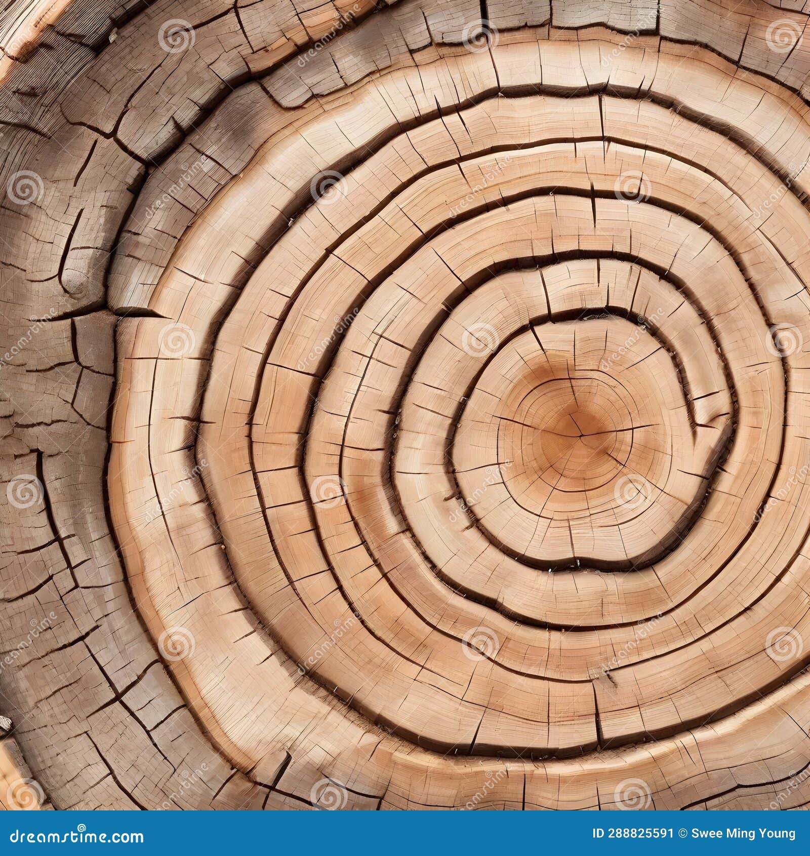 Image of the Wood Log Ring Texture and Pattern. Stock Illustration ...
