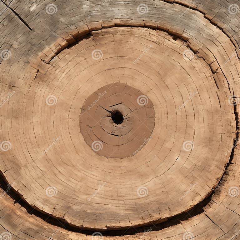 Image of the Wood Log Ring Texture and Pattern. Stock Illustration ...