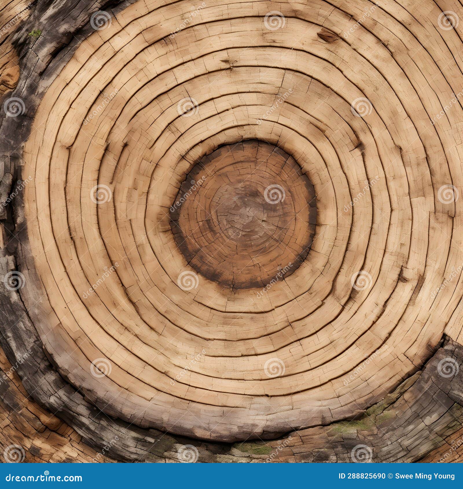 Image of the Wood Log Ring Texture and Pattern. Stock Illustration ...