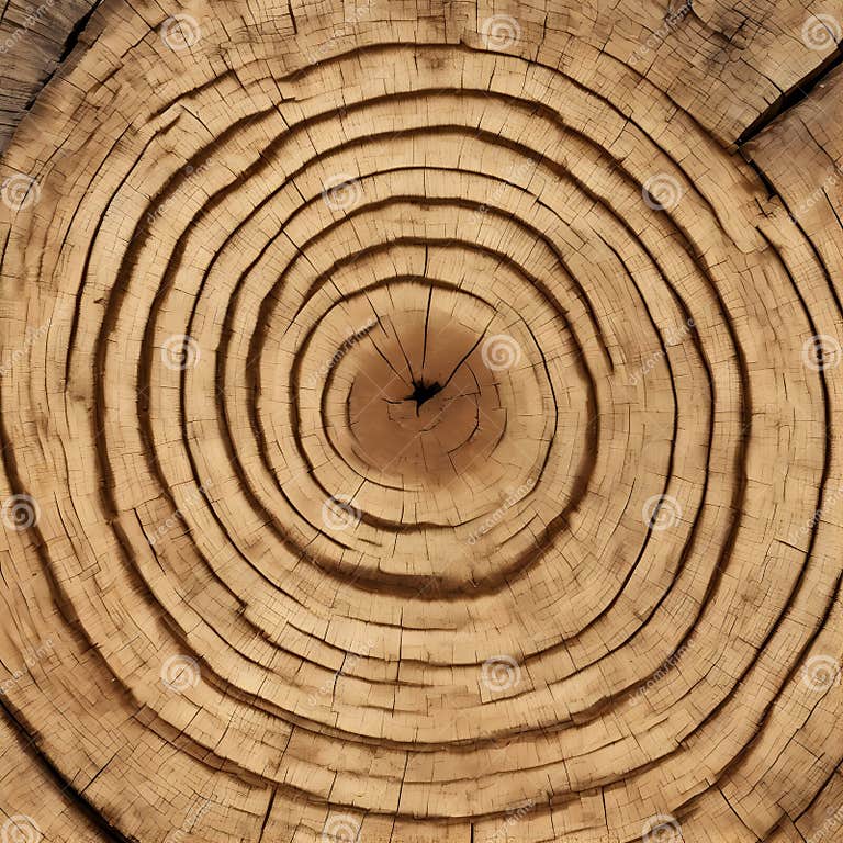 Image of the Wood Log Ring Texture and Pattern. Stock Illustration ...