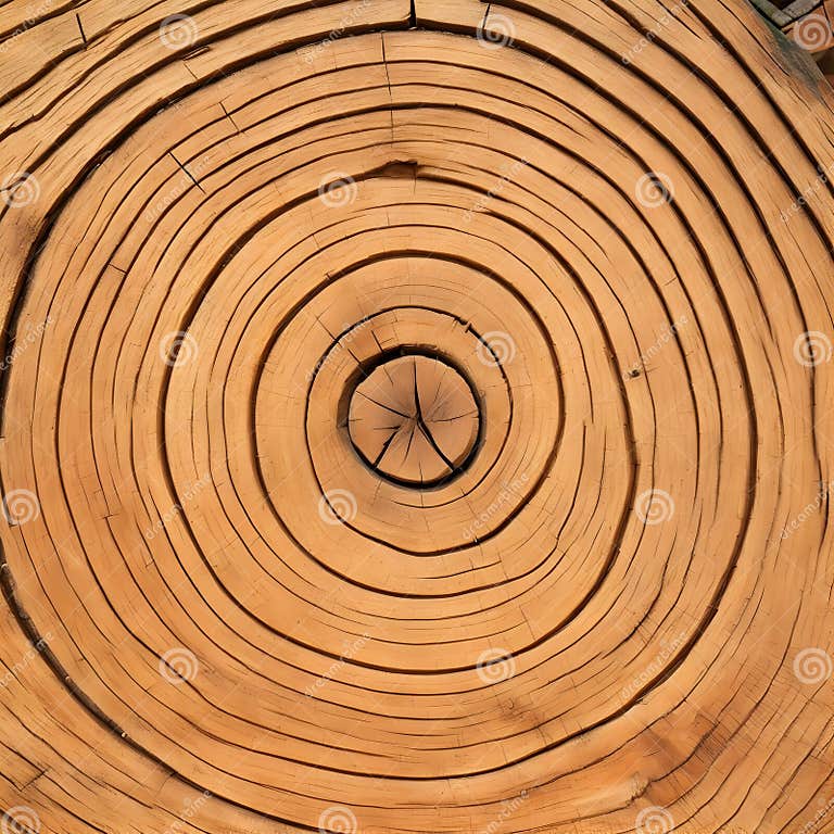 Image of the Wood Log Ring Texture and Pattern. Stock Illustration ...