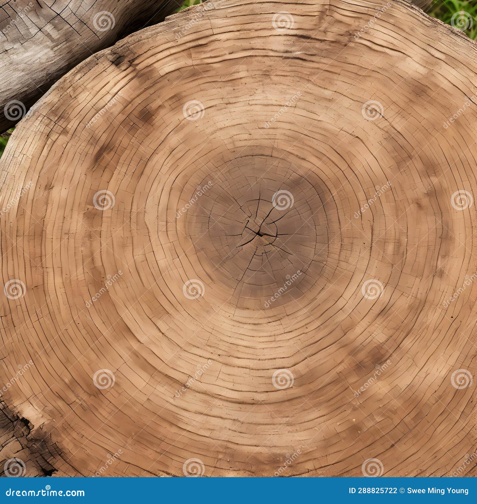 Image of the Wood Log Ring Texture and Pattern. Stock Illustration ...
