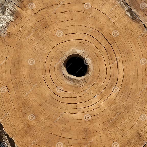 Image of the Wood Log Ring Texture and Pattern. Stock Illustration ...