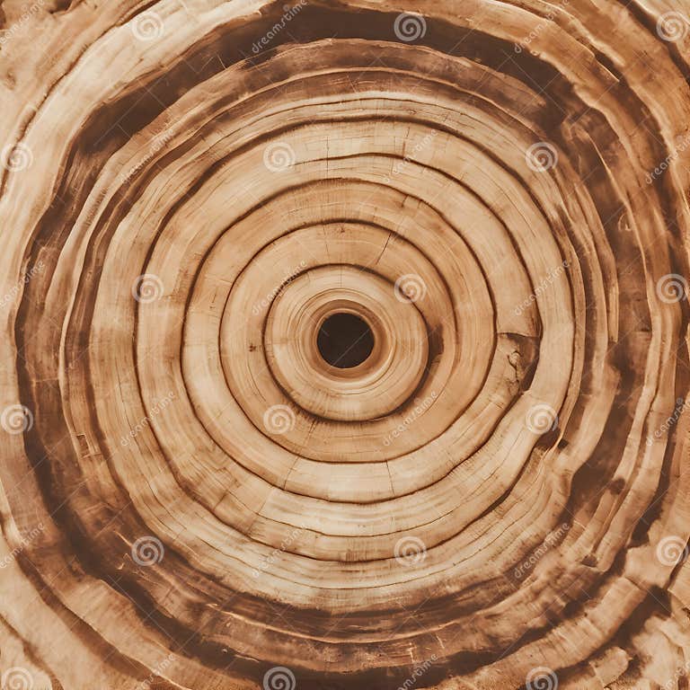 Image of the Wood Log Ring Texture and Pattern. Stock Illustration ...