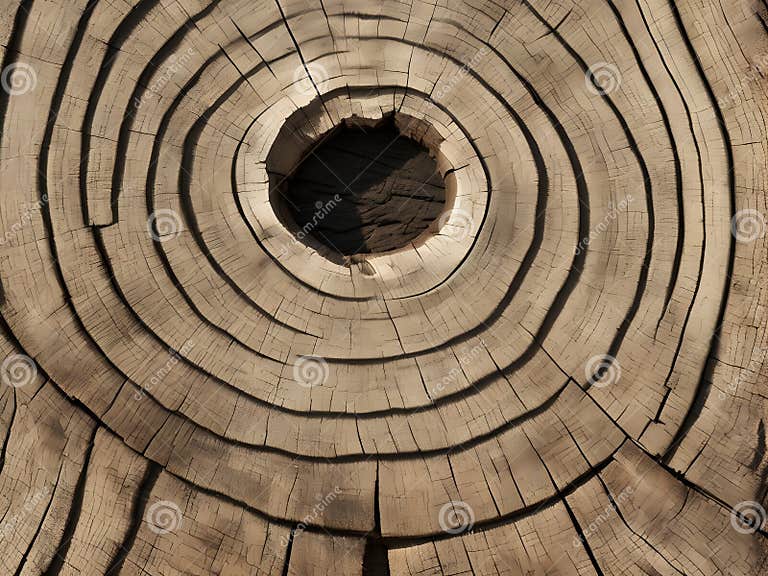 Image of the Wood Log Ring Texture and Pattern. Stock Illustration ...