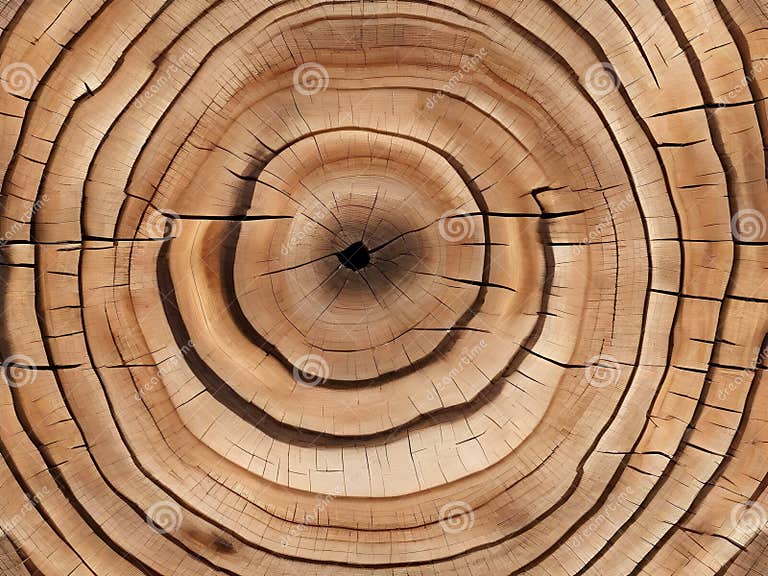 Image of the Wood Log Ring Texture and Pattern. Stock Illustration ...
