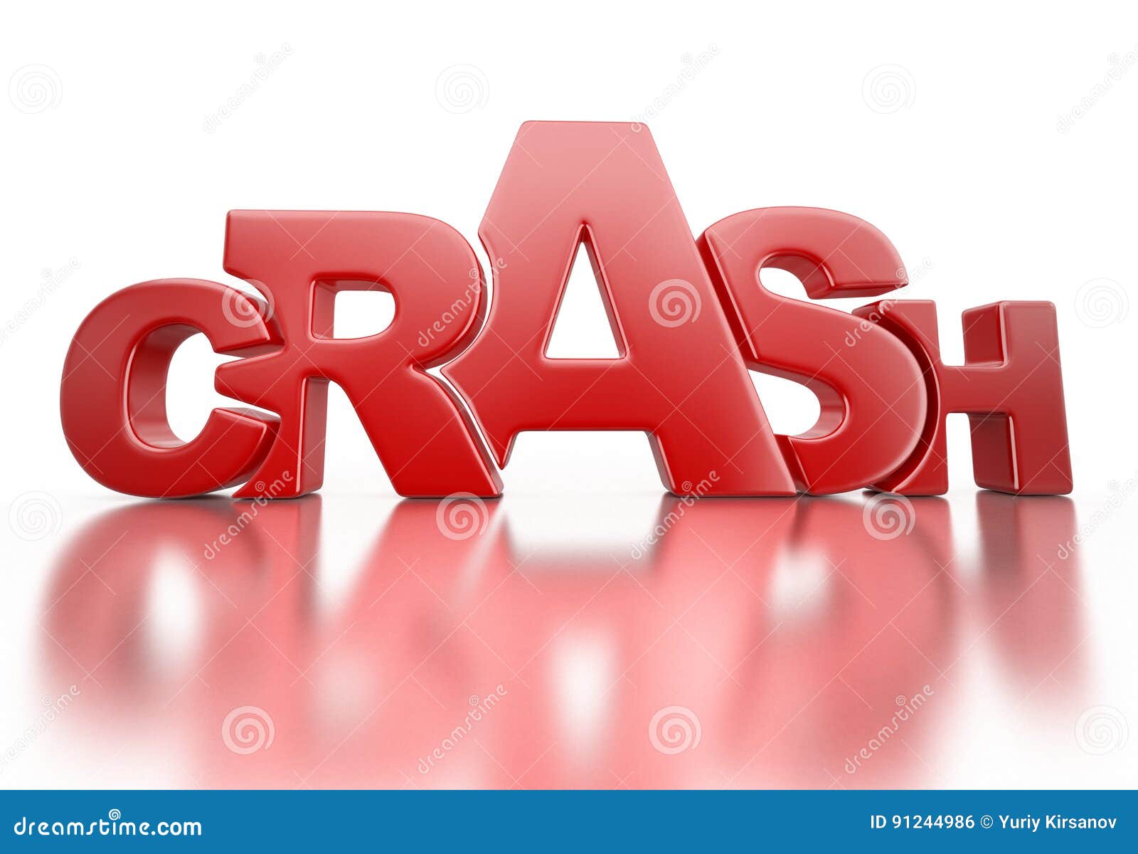 Image of Word crash stock illustration. Illustration of comic - 91244986