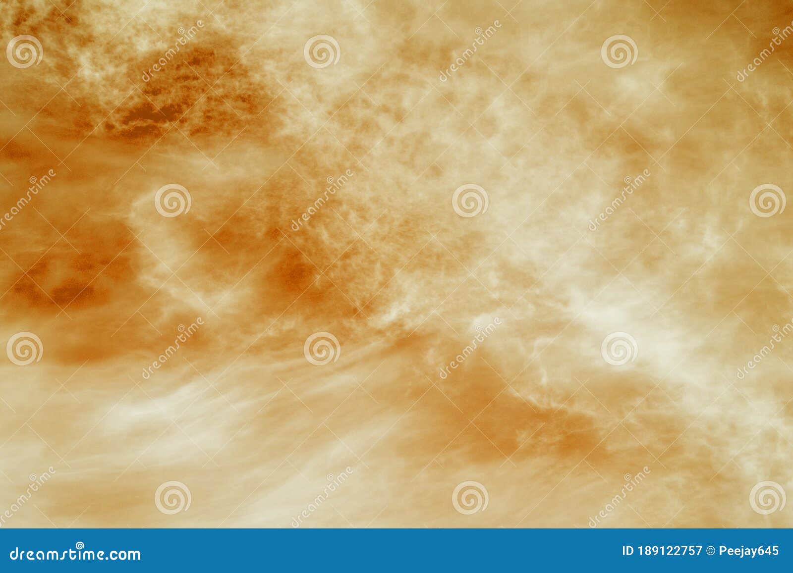 Dramatic Cloudy Yellow Sky for Backgrounds Stock Image - Image of ...