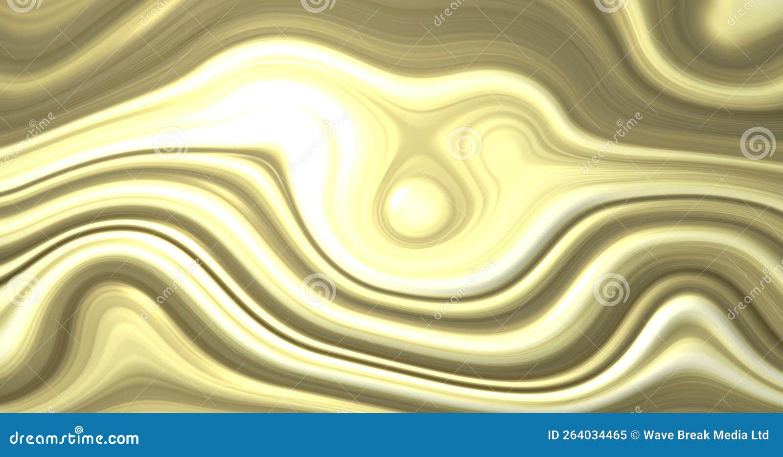 Image of Yellow and Gray Liquid Pattern Moving on Seamless Loop Stock ...