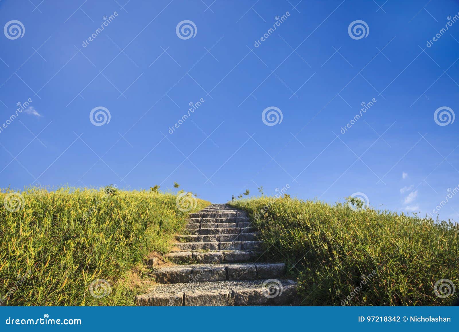 Imageing of Beautiful Landscape of the Sky and the Ground View Stock ...