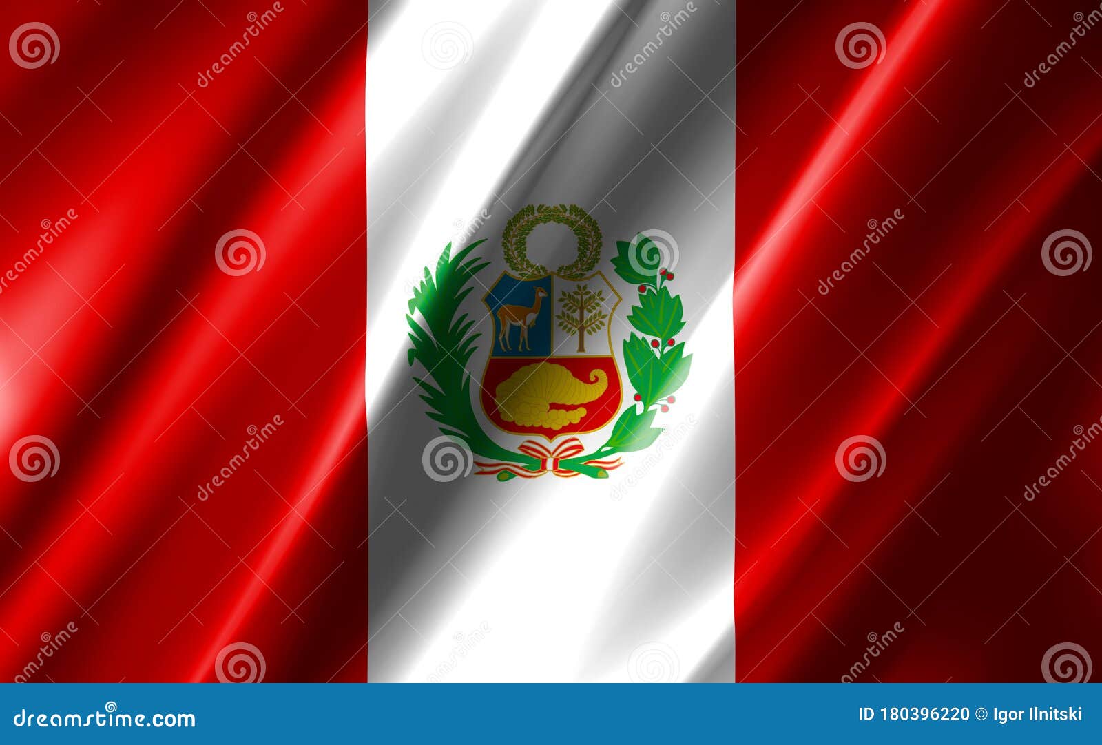 Imagem da bandeira peru. foto de stock. Imagem de textura - 180396220