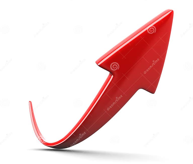 Imagem da seta acima ilustração stock. Ilustração de forma - 82977129