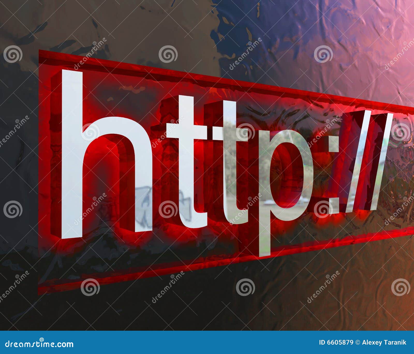 Imagem do conceito do HTTP ilustração stock. Ilustração de rede - 6605879