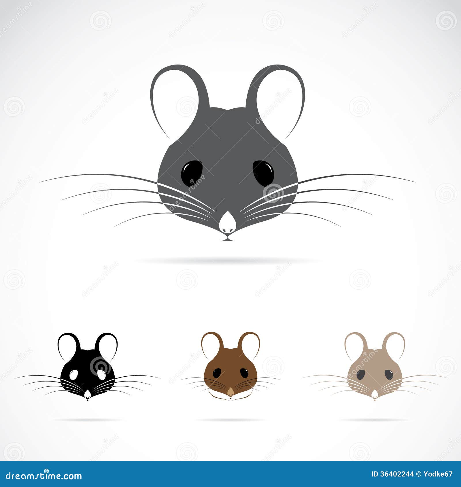 Imagem do vetor de um rato ilustração do vetor. Ilustração de desenhado ...