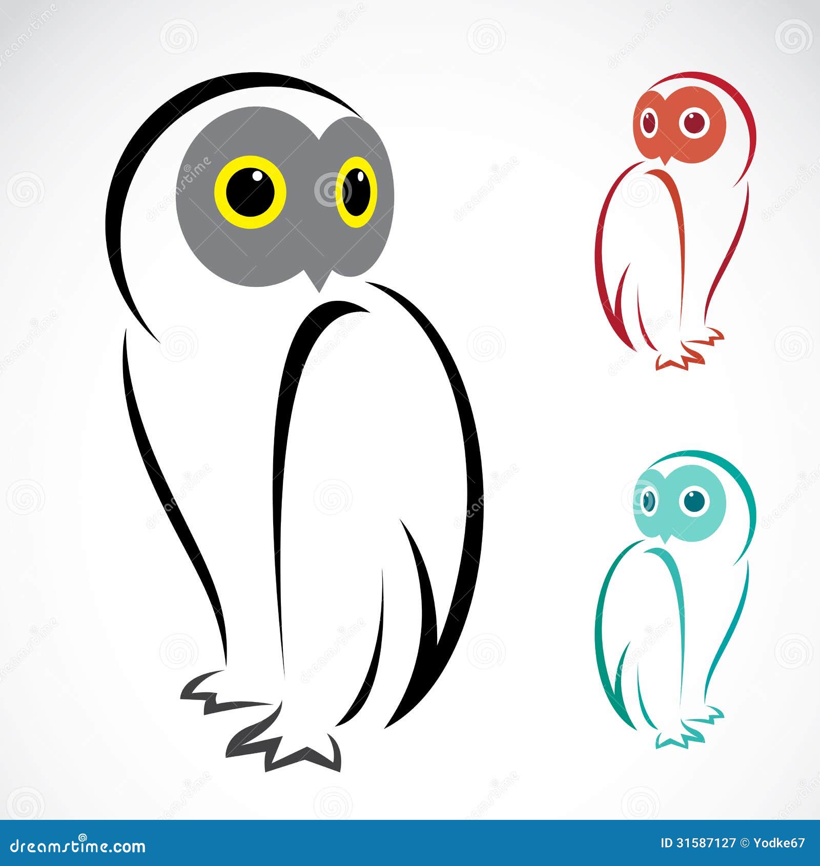 Imagem Do Vetor De Uma Coruja Ilustração do Vetor - Ilustração de ...