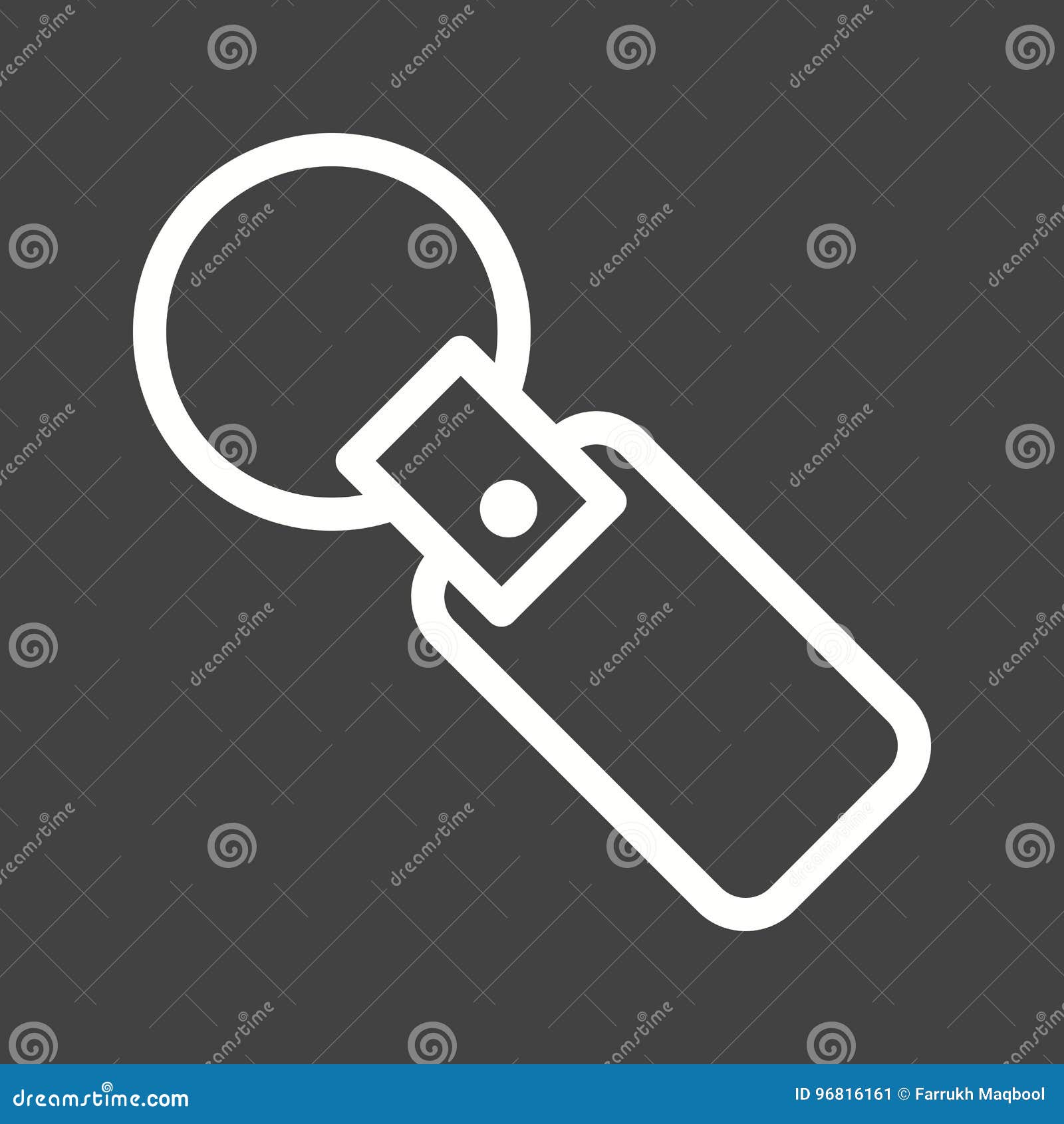 Imagen Aislada En Fondo Azul Stock de ilustración - Ilustración de ...