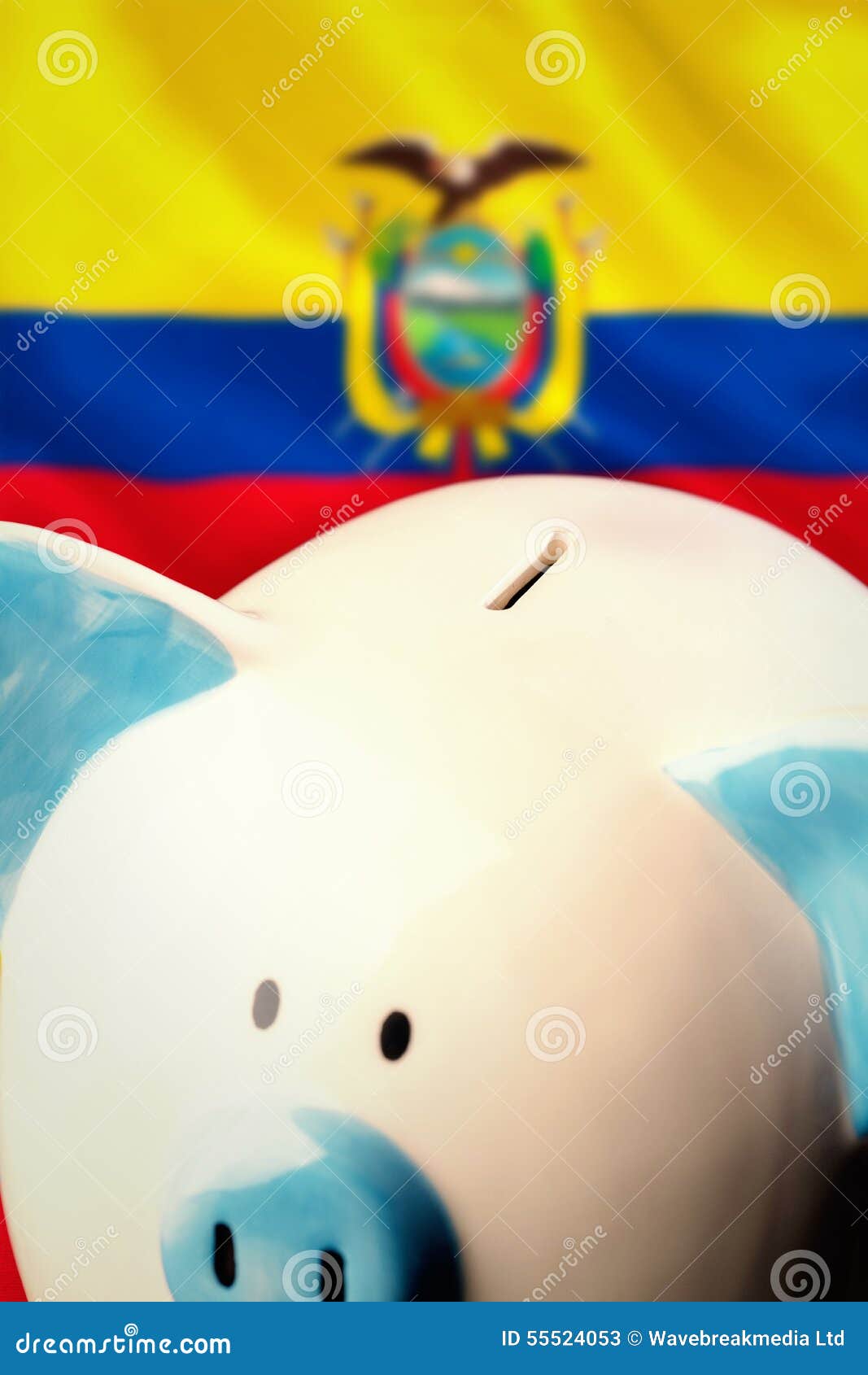 Imagen Compuesta De La Hucha Stock de ilustración - Ilustración de ...