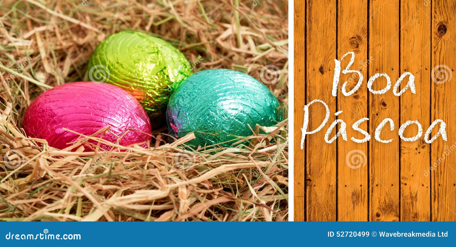 Imagen Compuesta Del Pascoa De La Boa Stock de ilustración ...