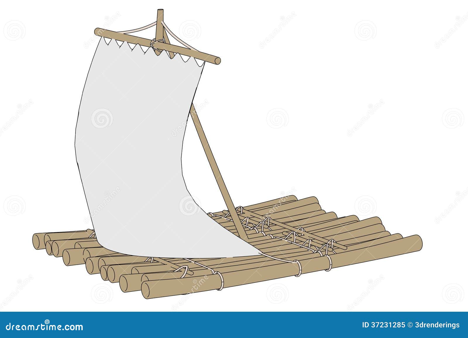 Imagen De La Balsa Del Agua Stock de ilustración - Ilustración de ...