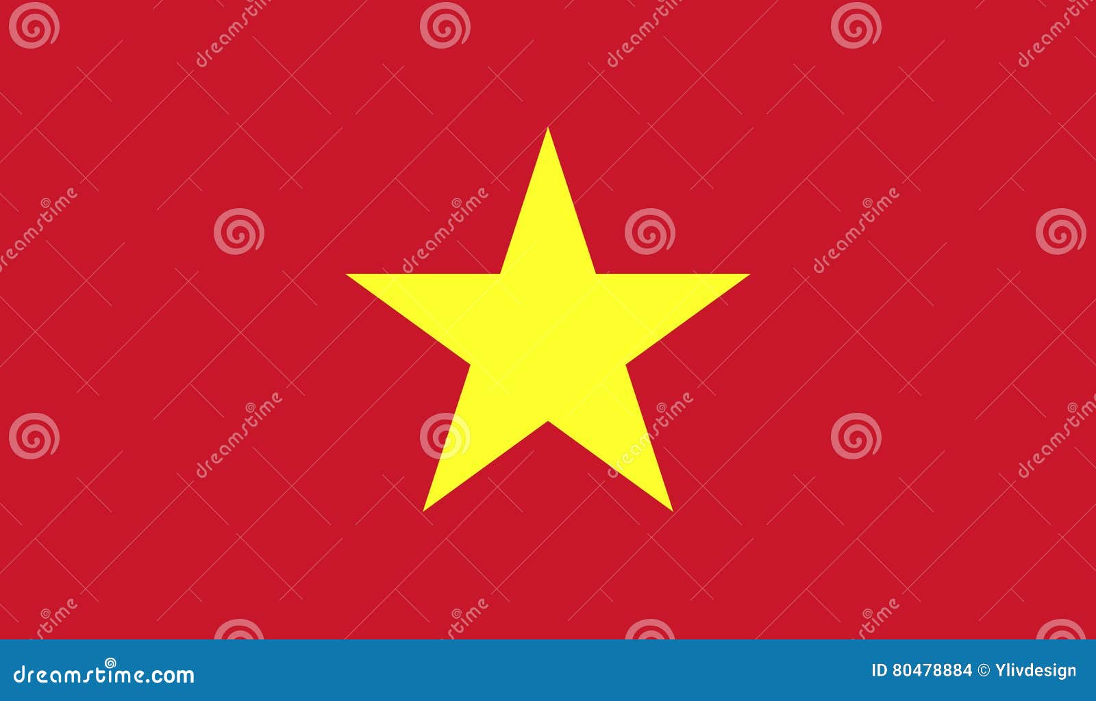 Imagen De La Bandera De Vietnam Ilustración del Vector - Ilustración de ...
