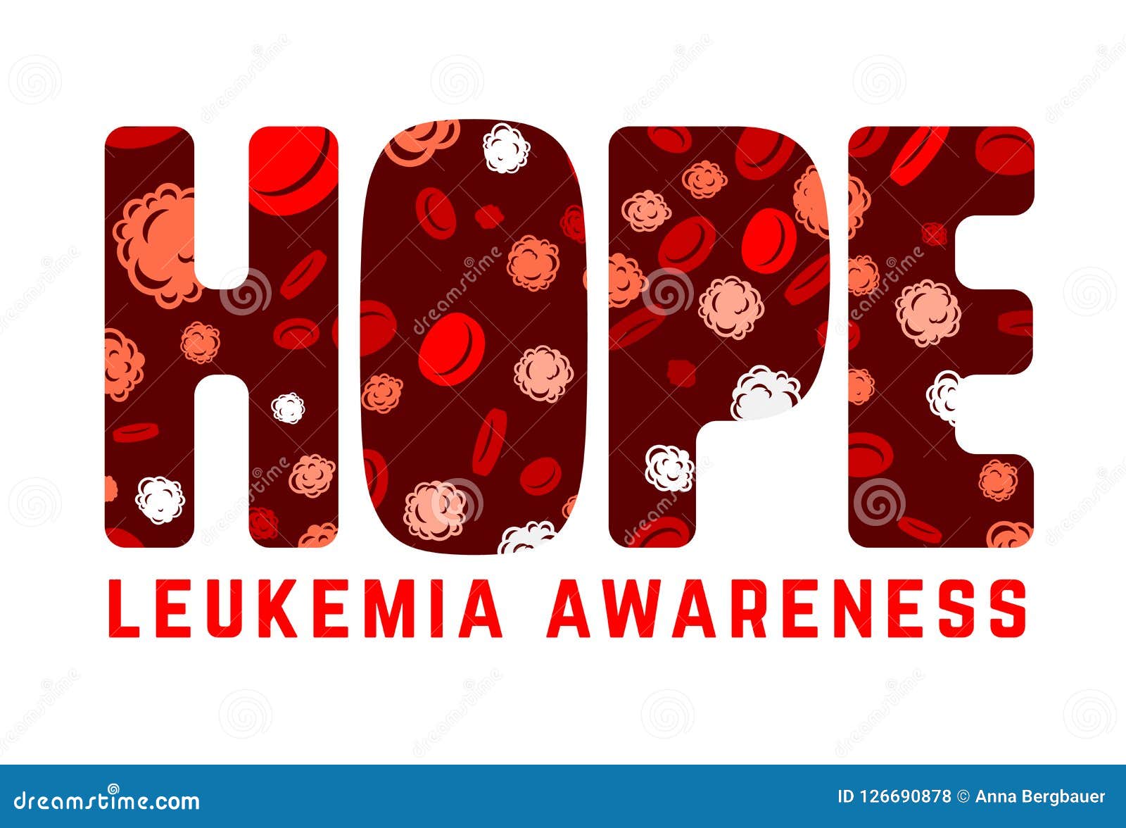 Imagen De La Conciencia De La Leucemia Ilustración del Vector ...