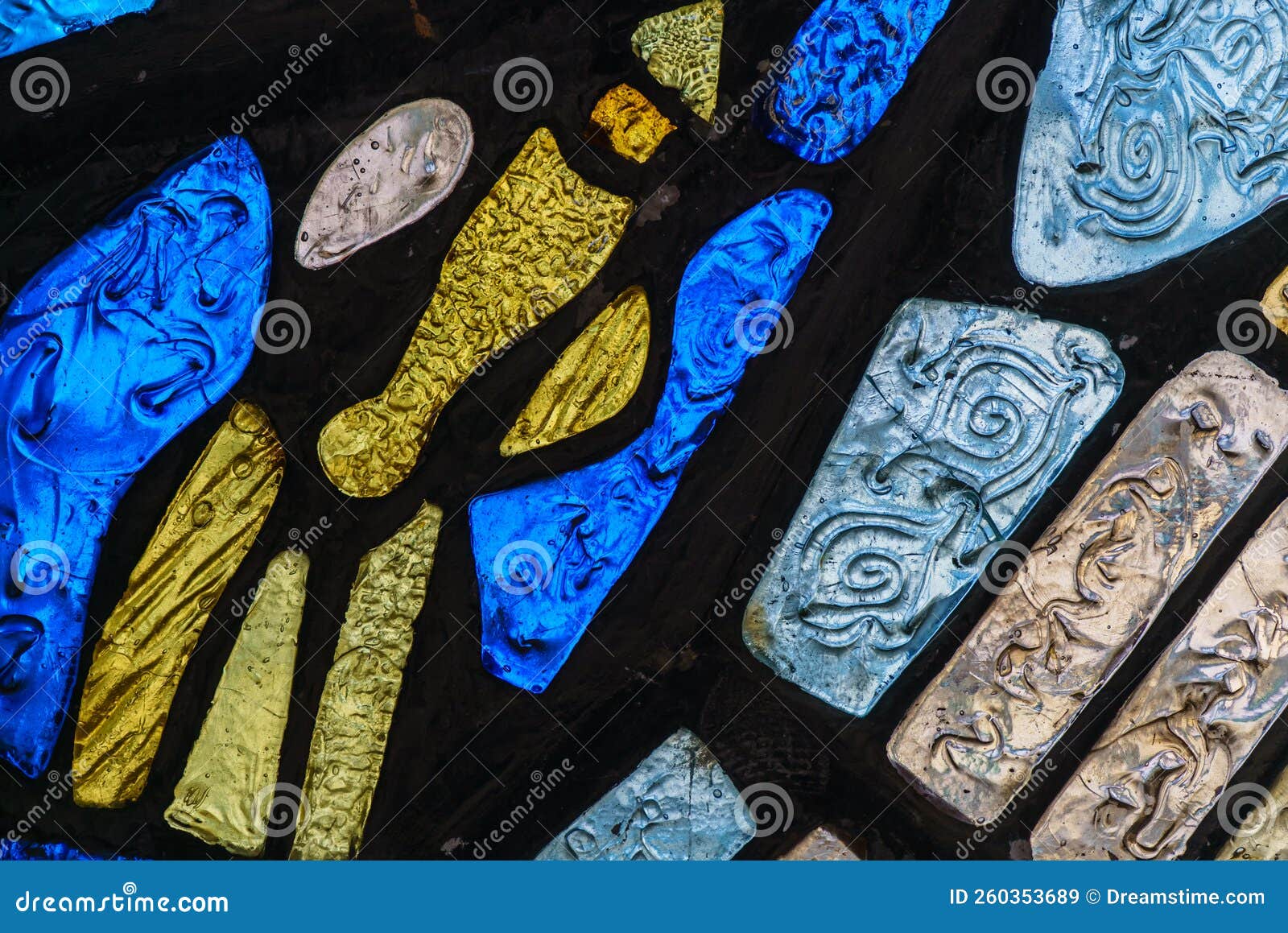 Imagen De Una Ventana De Vidrio Coloreado Imagen de archivo - Imagen de ...