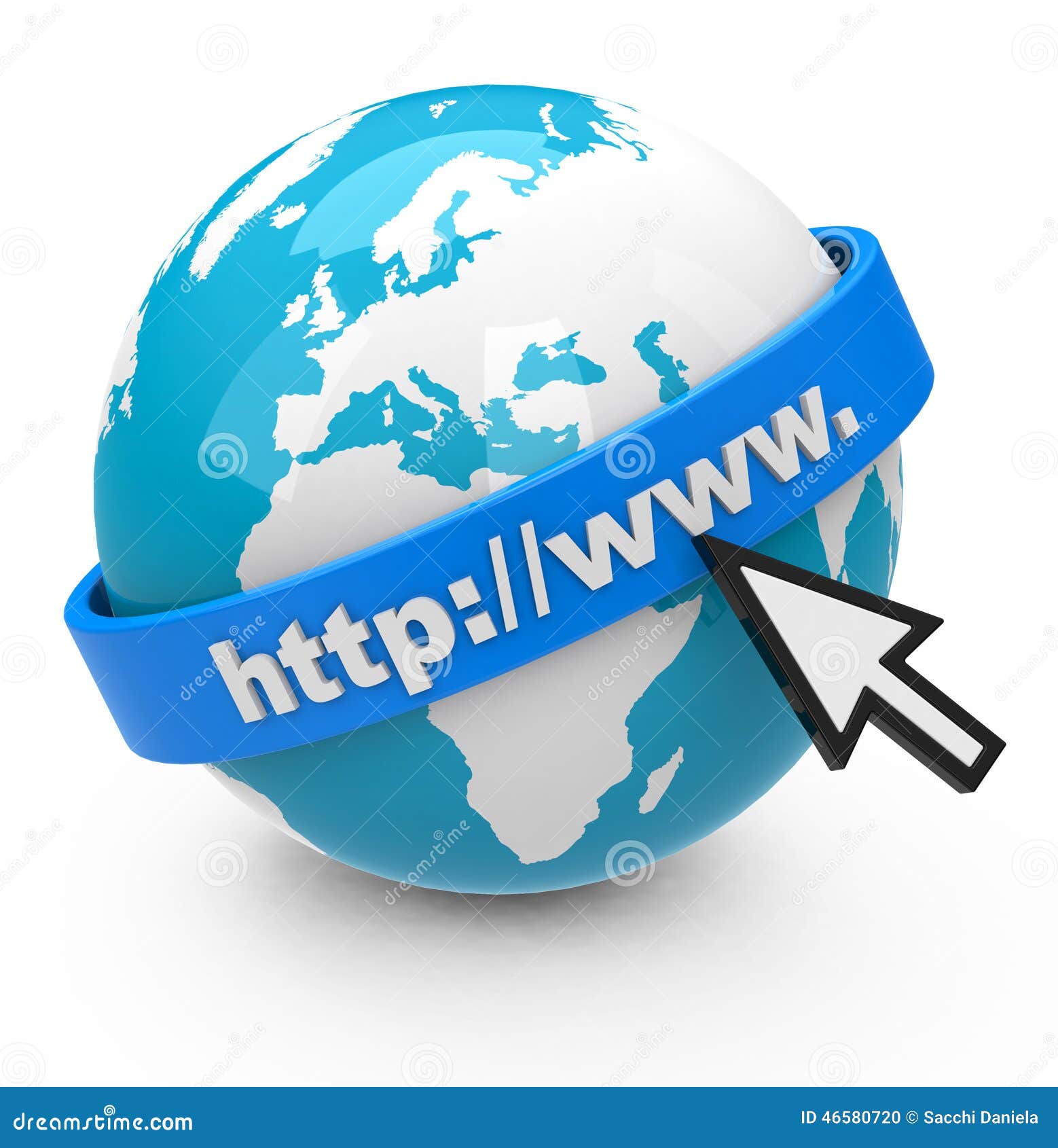 Imagen De WWW De Un Concepto De Internet Stock de ilustración ...