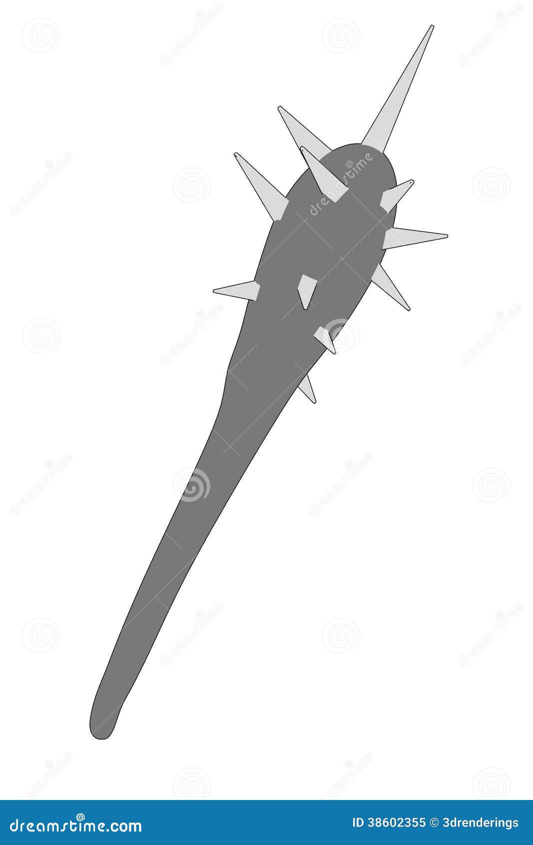 Imagen Del Arma De La Espada - Macis Stock de ilustración - Ilustración ...