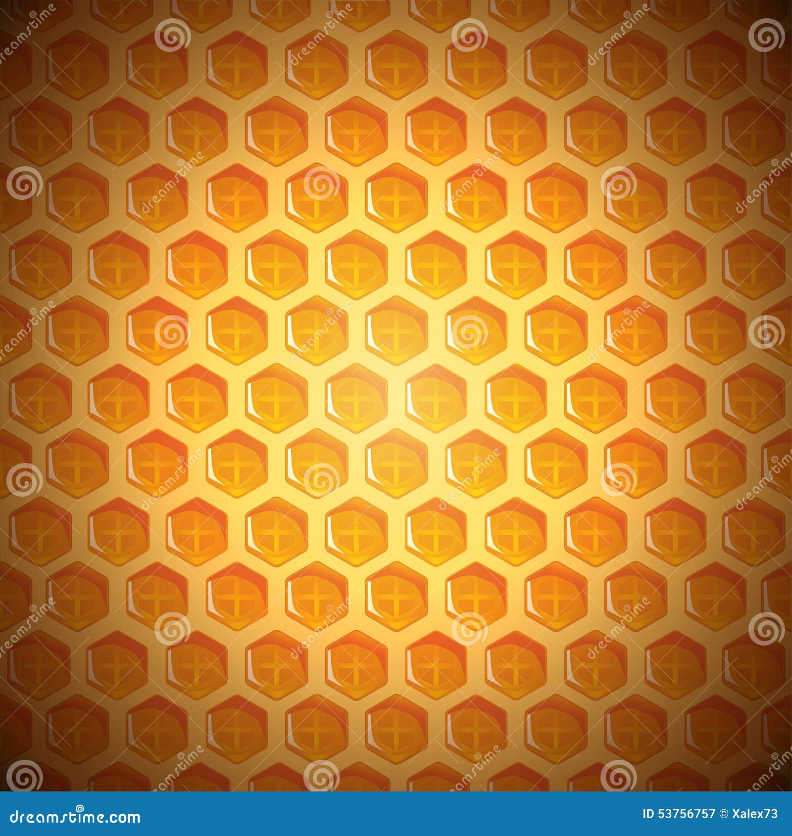 Imagen Del Panal Background Ilustración del Vector - Ilustración de ...