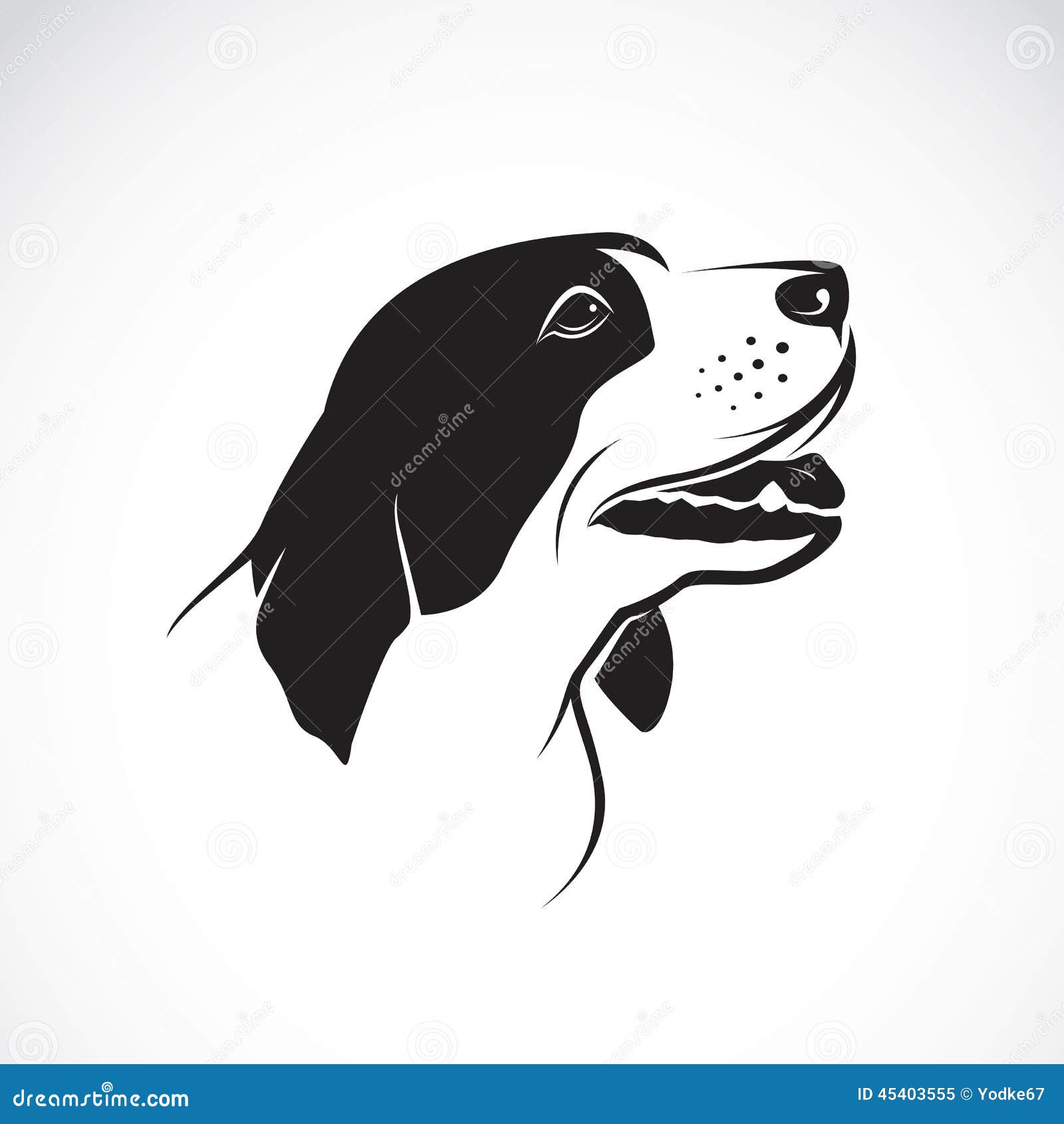 Imagen Del Vector De Un Perro Ilustración del Vector - Ilustración de ...