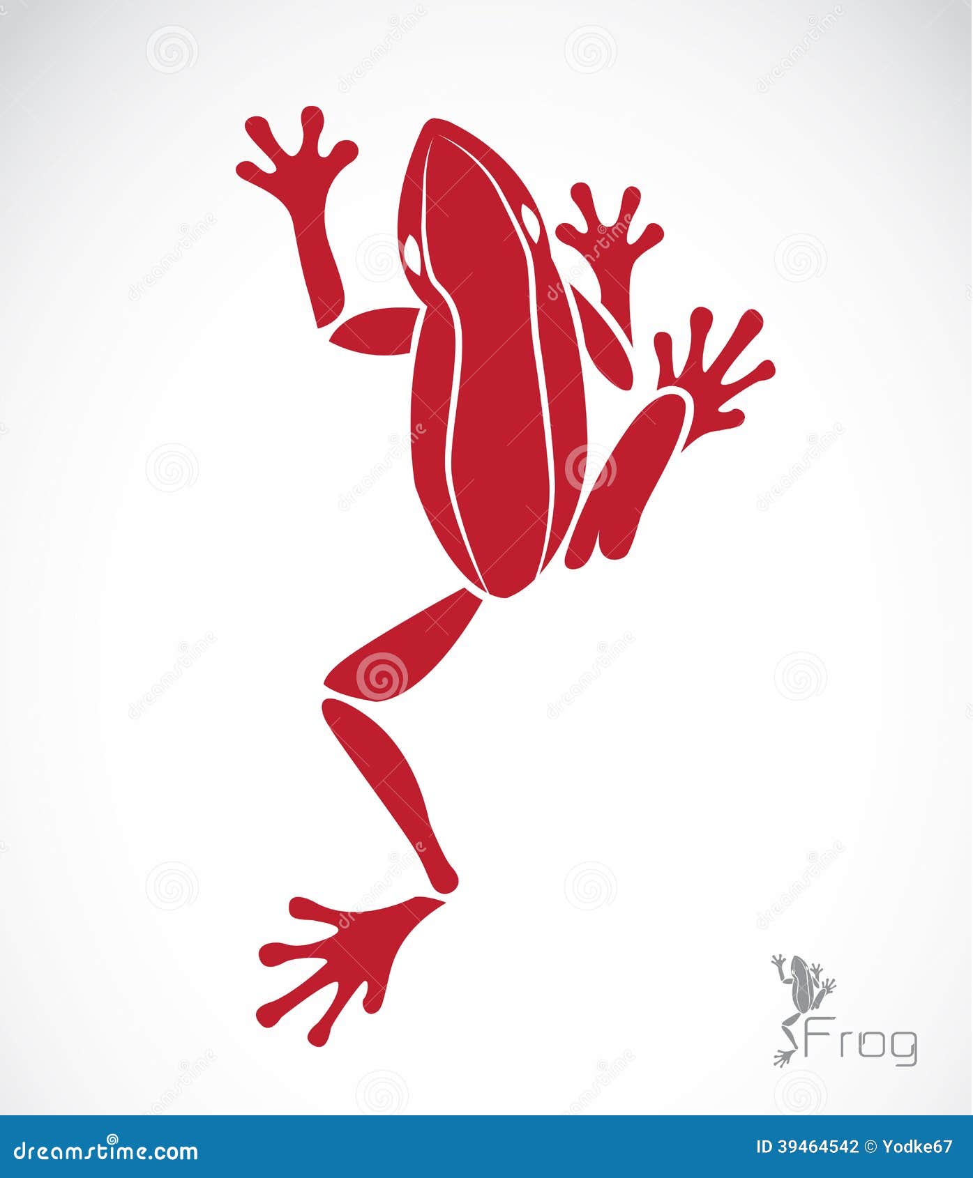 Imagen Del Vector De Una Rana Ilustración del Vector - Ilustración de ...