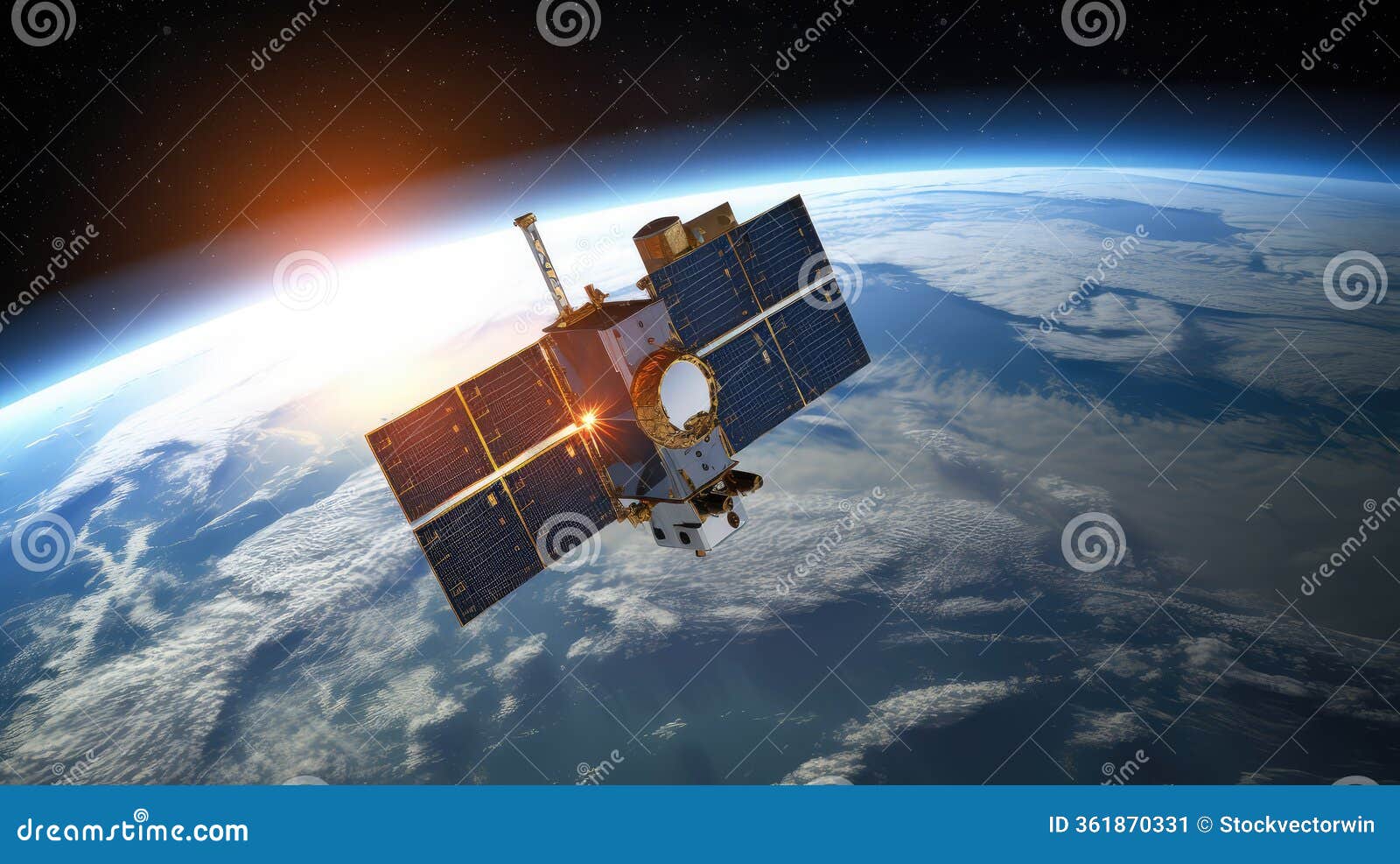 Imagery capture data stock illustration. Illustration of mapping ...