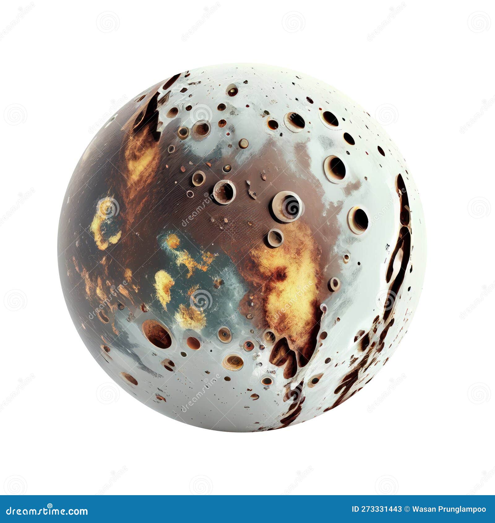 Imagery of Imaginary Planets for Your Cosmic Image. Ai Generated Stock ...