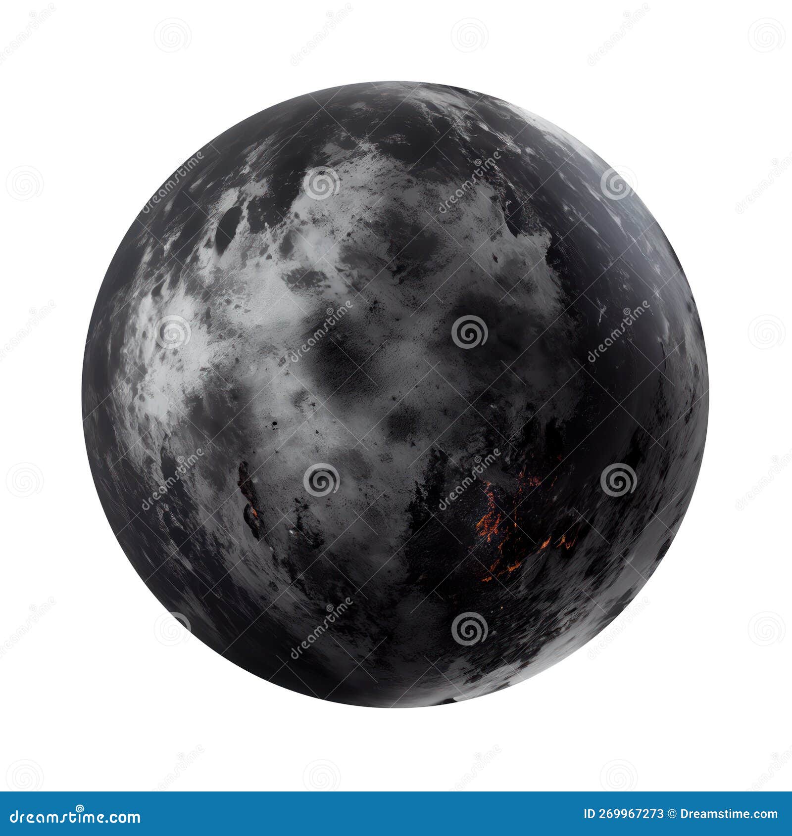 Imagery of Imaginary Planets for Your Cosmic Image. Ai Generated Stock ...