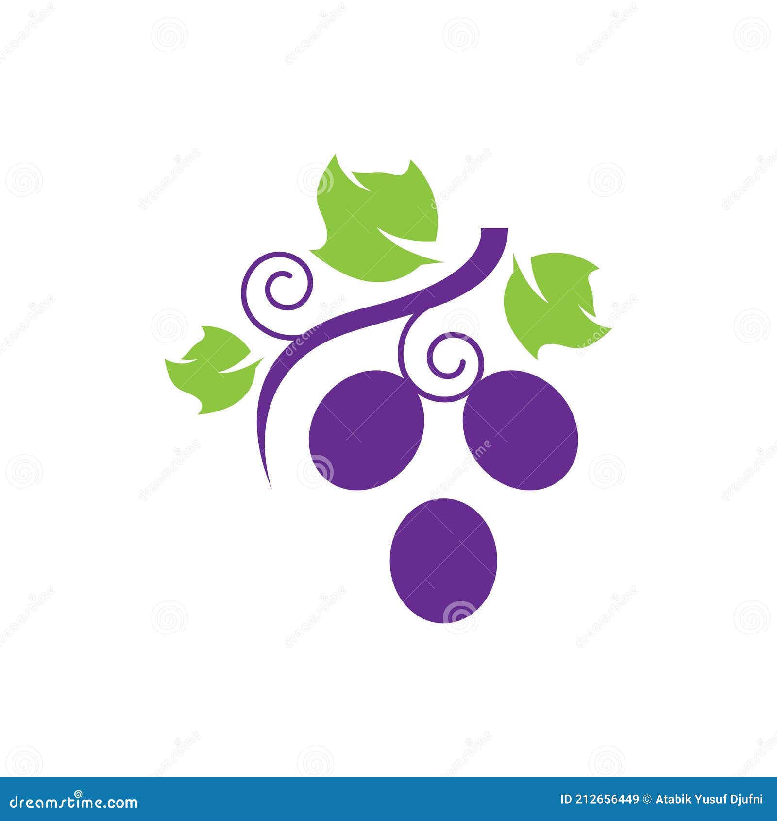 Images du logo de la vigne illustration de vecteur. Illustration du ...