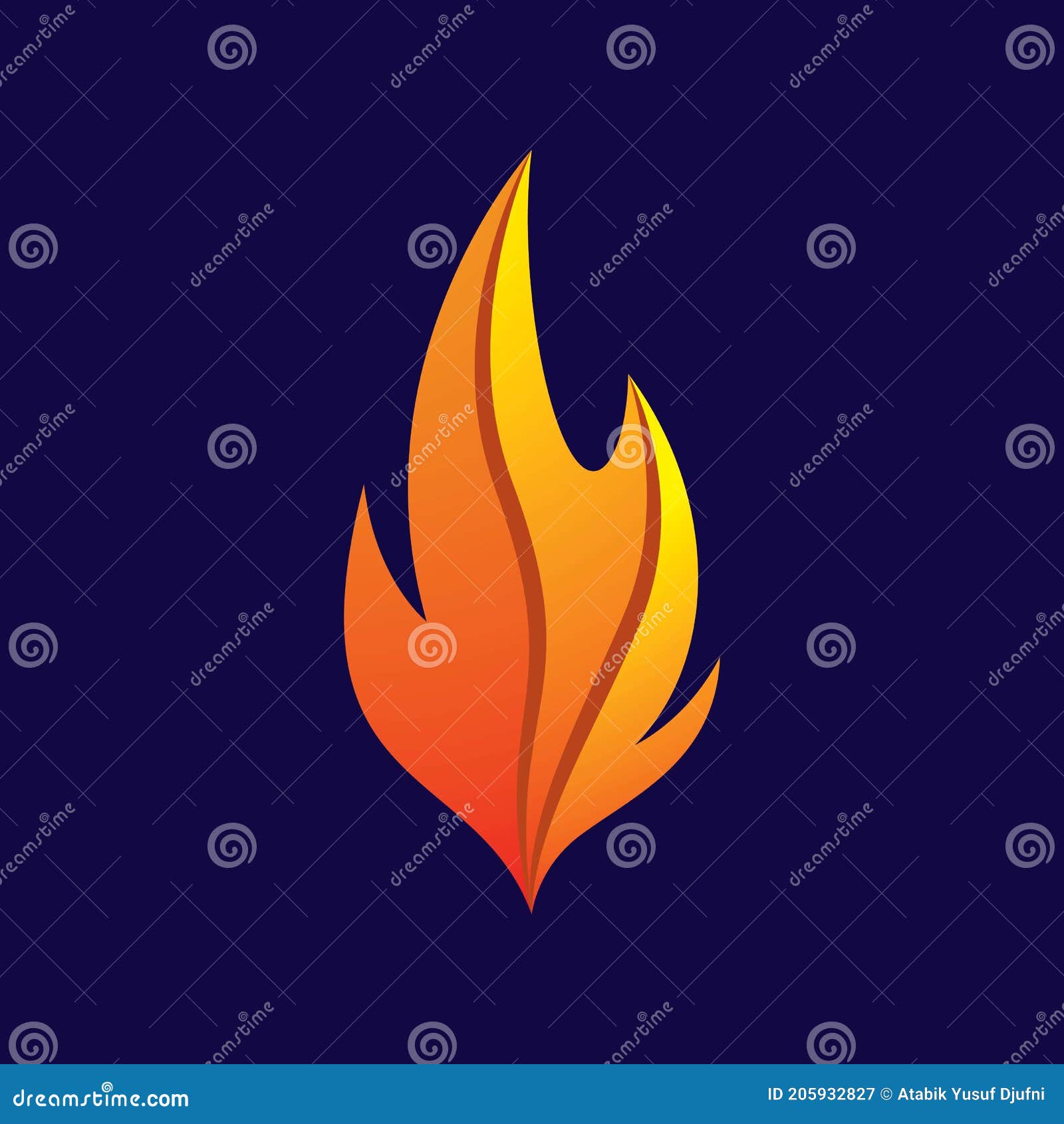 Images du logo du feu illustration de vecteur. Illustration du fond ...