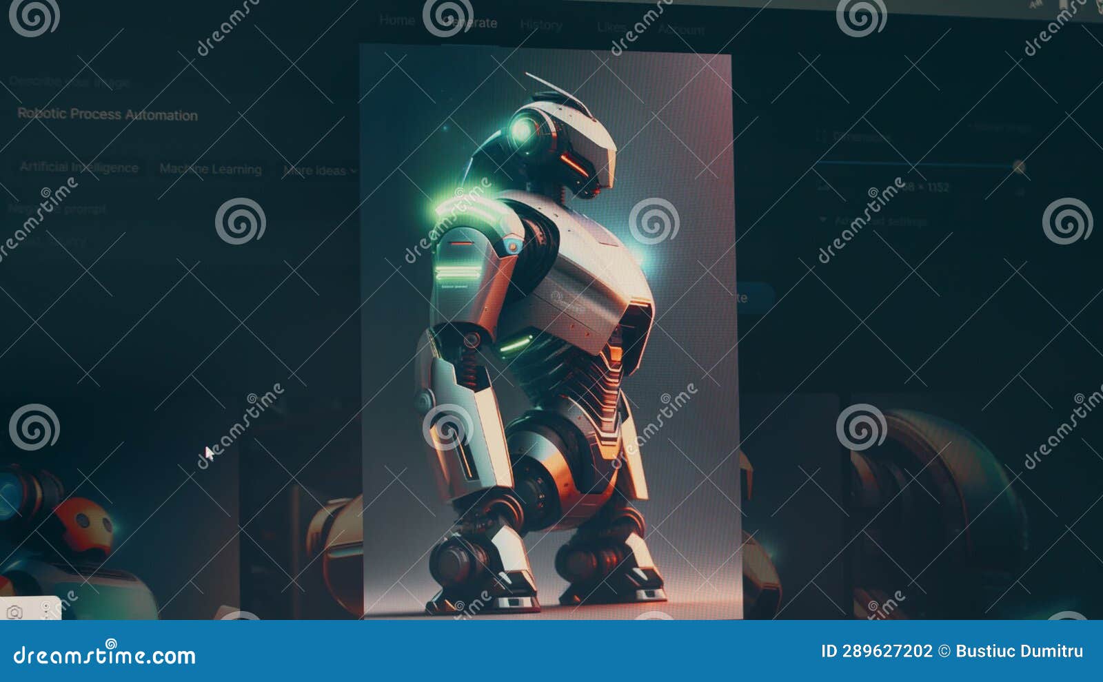 Images of Futuristic Robots Generated by Artificial Intelligence ...