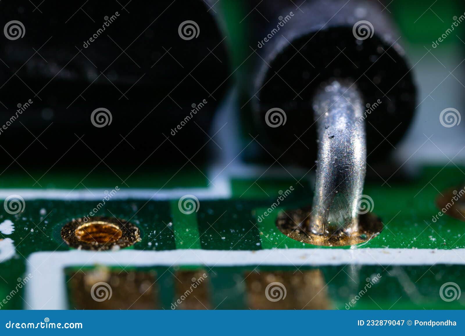 Inside of Electronic Devices Stock Image - Image of component ...