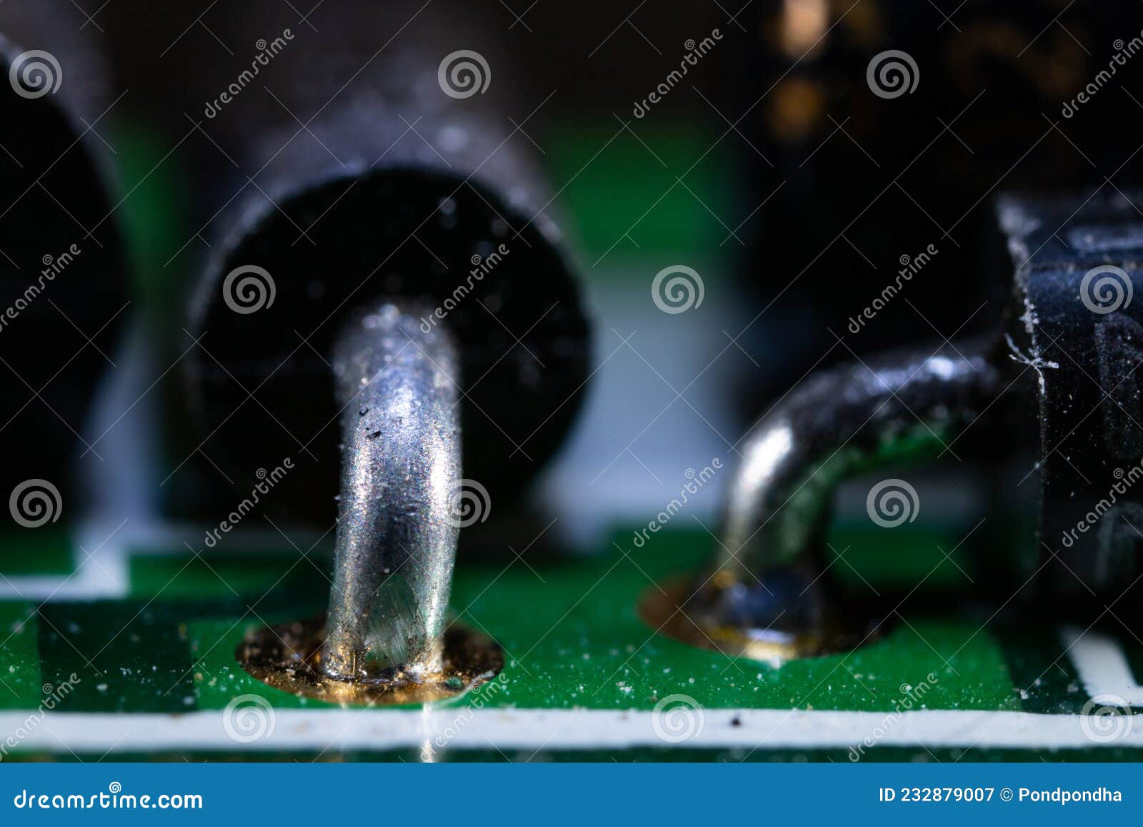 Inside of Electronic Devices Stock Image - Image of mainboard, macro ...