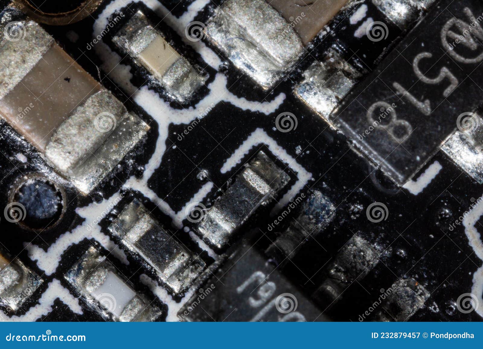 Inside of Electronic Devices Stock Image - Image of mainboard ...
