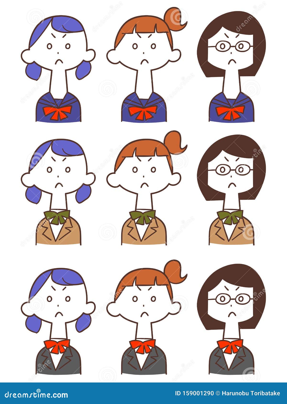 Three Angry People Holding A Blank Banner Cartoon Vector ...