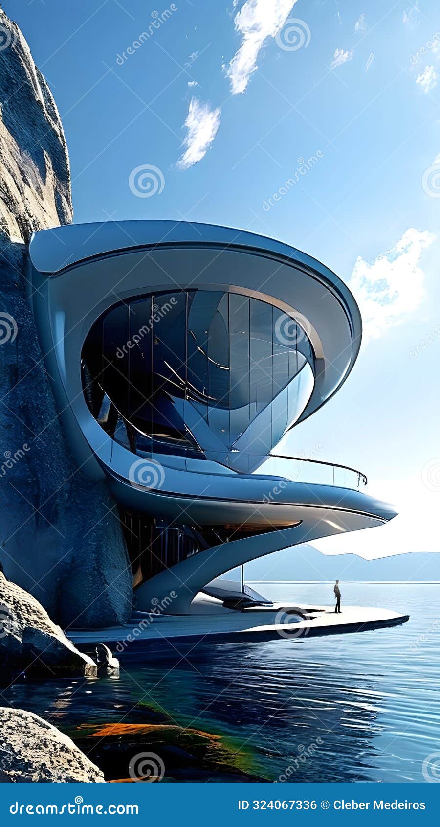 Imaginary Architecture: Conceptual Buildings Stock Illustration ...