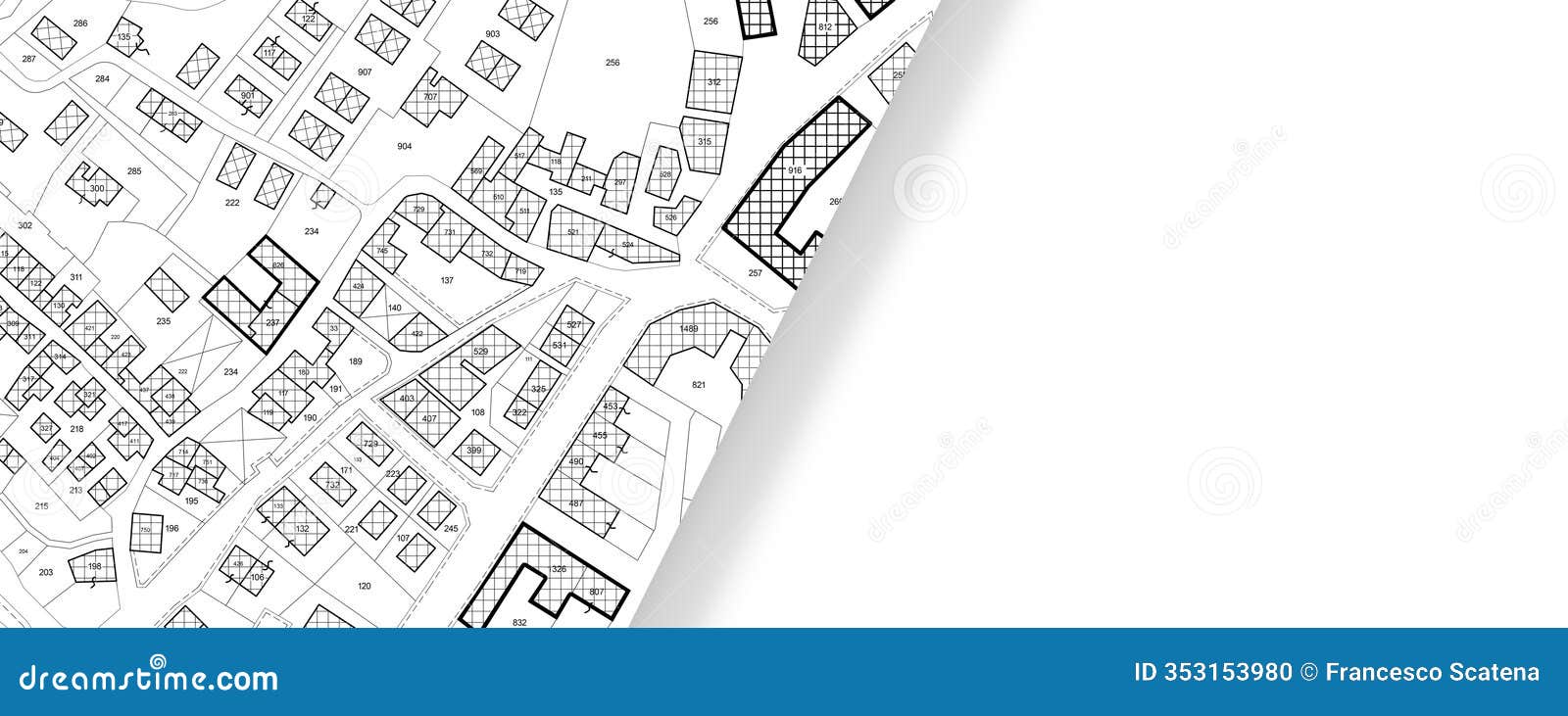 Imaginary Cadastral Map and General Urban Plan - Zoning Regulations ...