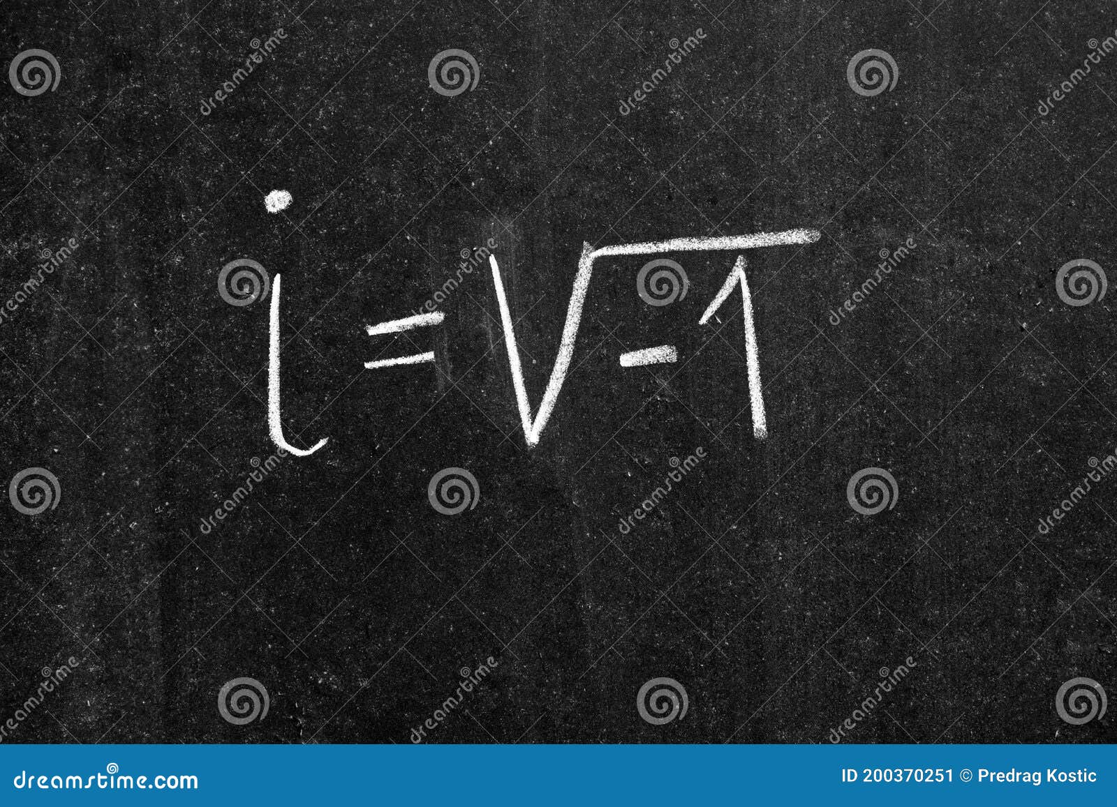 Imaginary number stock image. Image of infinite, numbers - 200370251