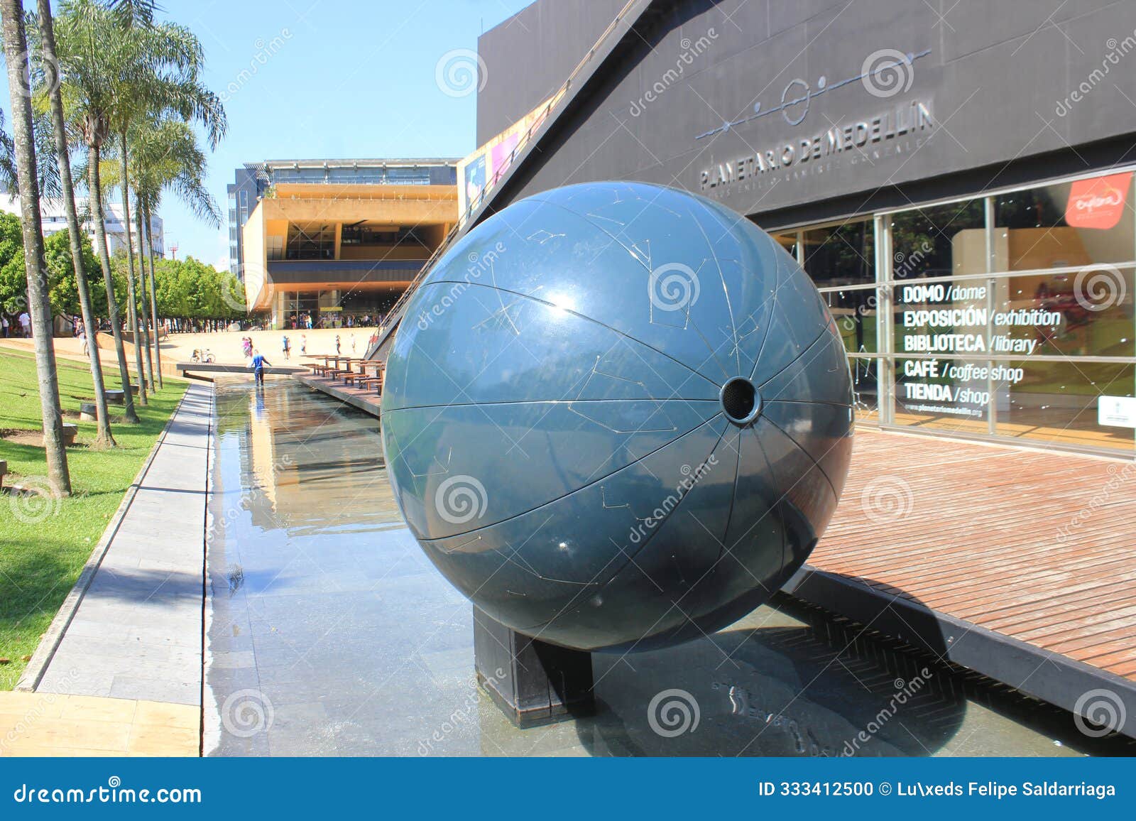 Celestial Sphere, Planetarium. Medellín, Colombia Stock Photo - Image ...